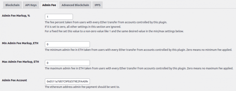 Wordpress Ethereum Wallet Plugin - Ether, NFT and ERC20 tokens