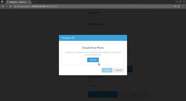 KYC - Know Your Client WordPress and Solidity tutorial